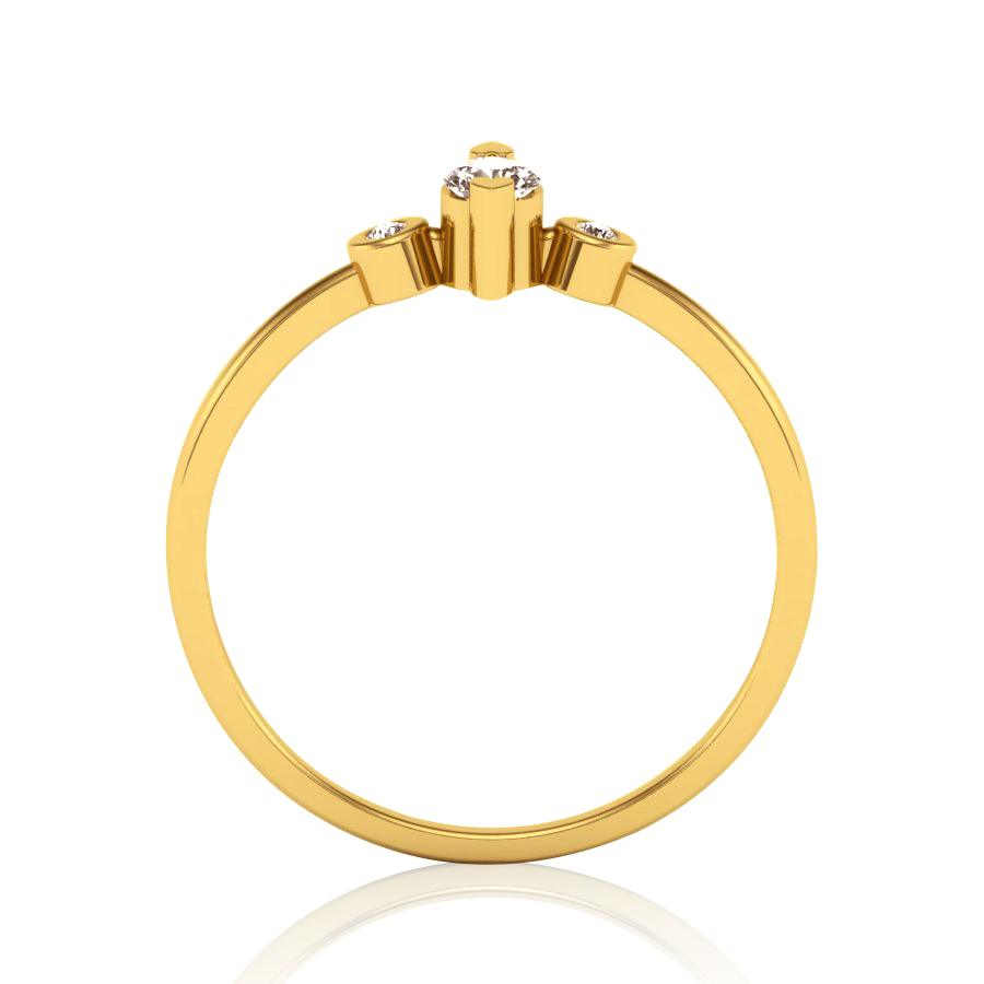 Buy Trio Diamond Ring Online in India | Kasturi Diamond