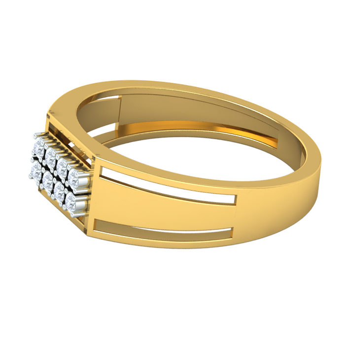 Buy Holo Diamond Ring Online in India | Kasturi Diamond